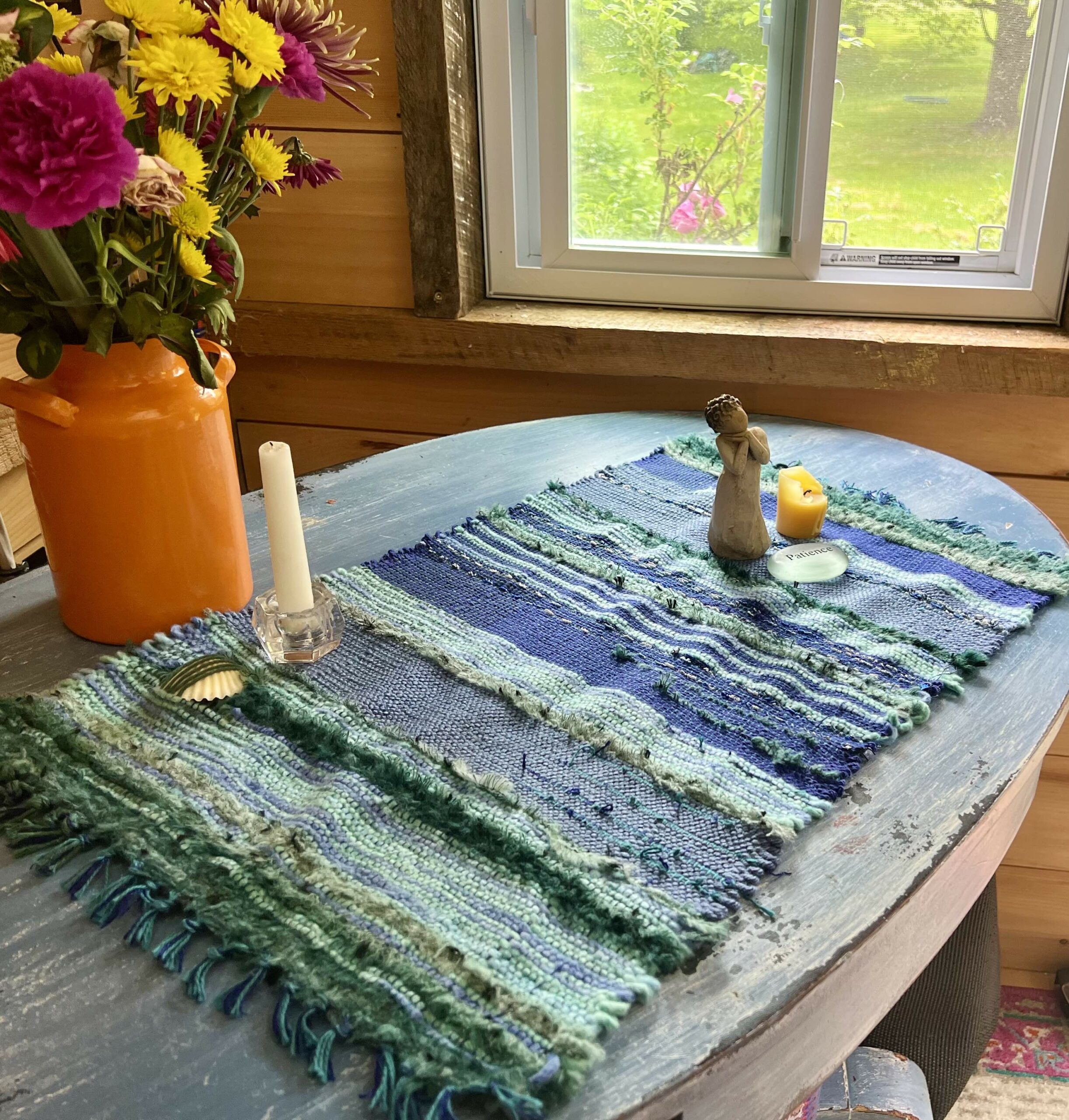 Altar Cloths, fire, earth, air, water or sunrise - Samantha Wilde